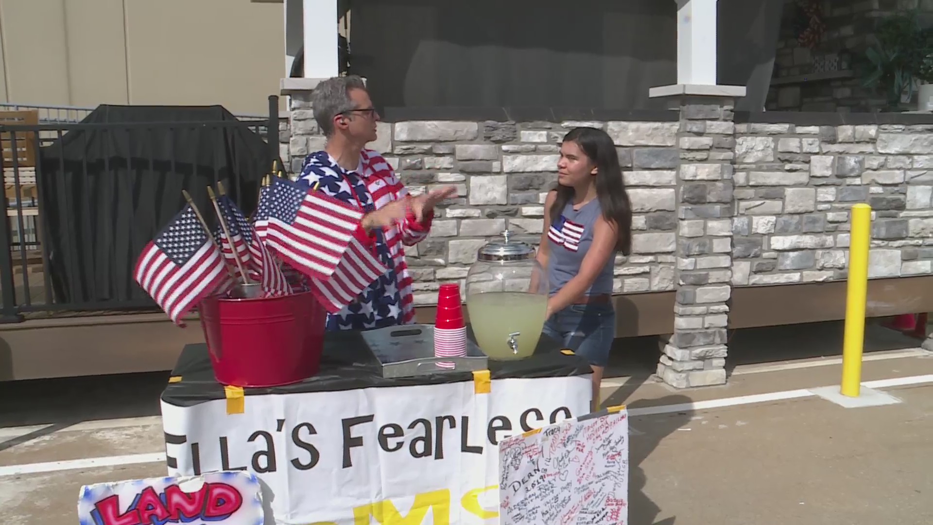 Get some fresh lemonade from ‘Ella’s Fearless Heroes’ Lemonade Stand ...