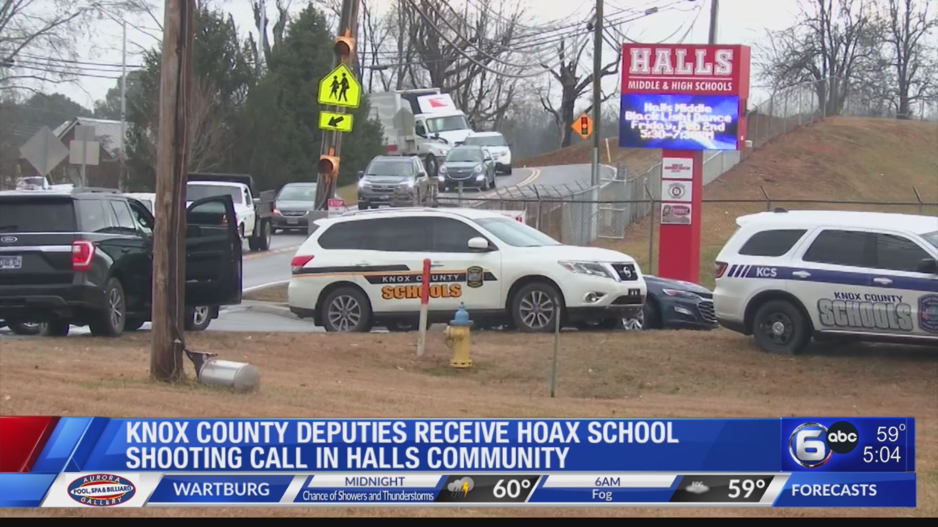 Knox County Deputies Receive Hoax Shooting Call in Halls Community ...
