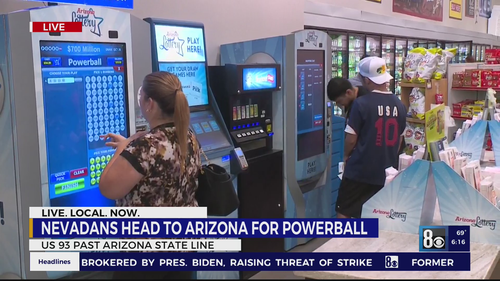 Powerball Jackpot For Wednesday Nights Drawing At Estimated 700m Klas