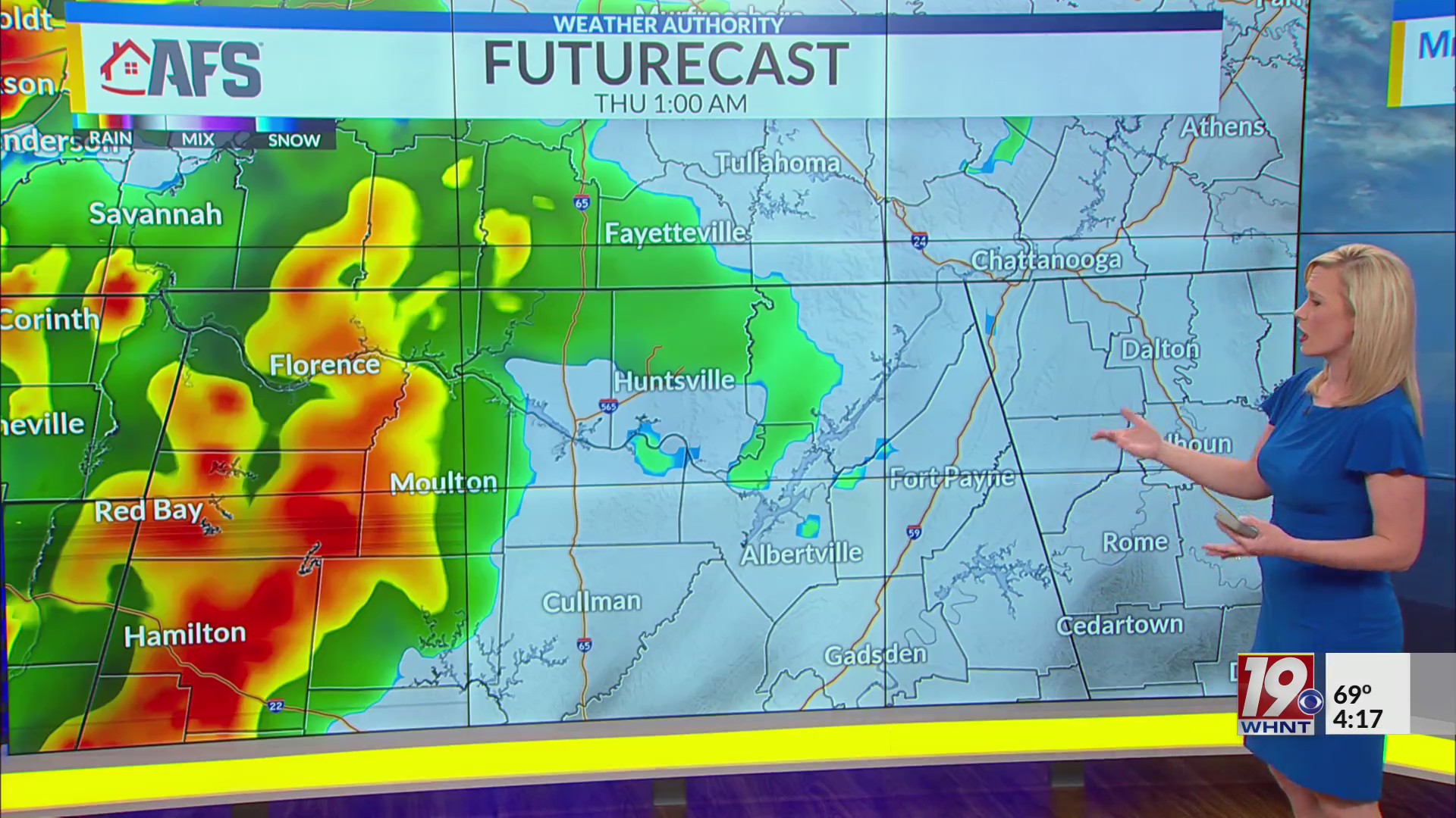 Windy, Stormy Night Ahead Wednesday | Main Weather, News 19 at 4 p.m ...