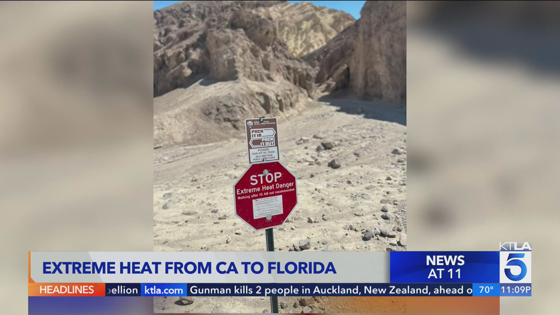Los Angeles man dies after collapsing in Death Valley – KTLA