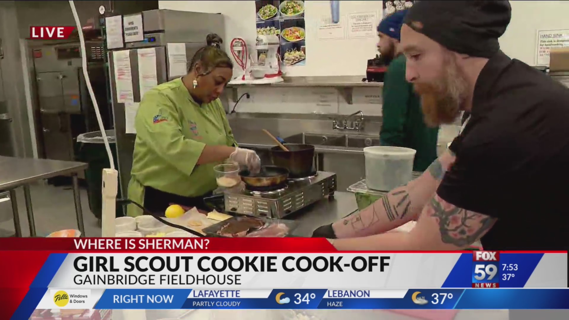 Where is Sherman? Girl Scout Cookie Cook-off – Fox 59