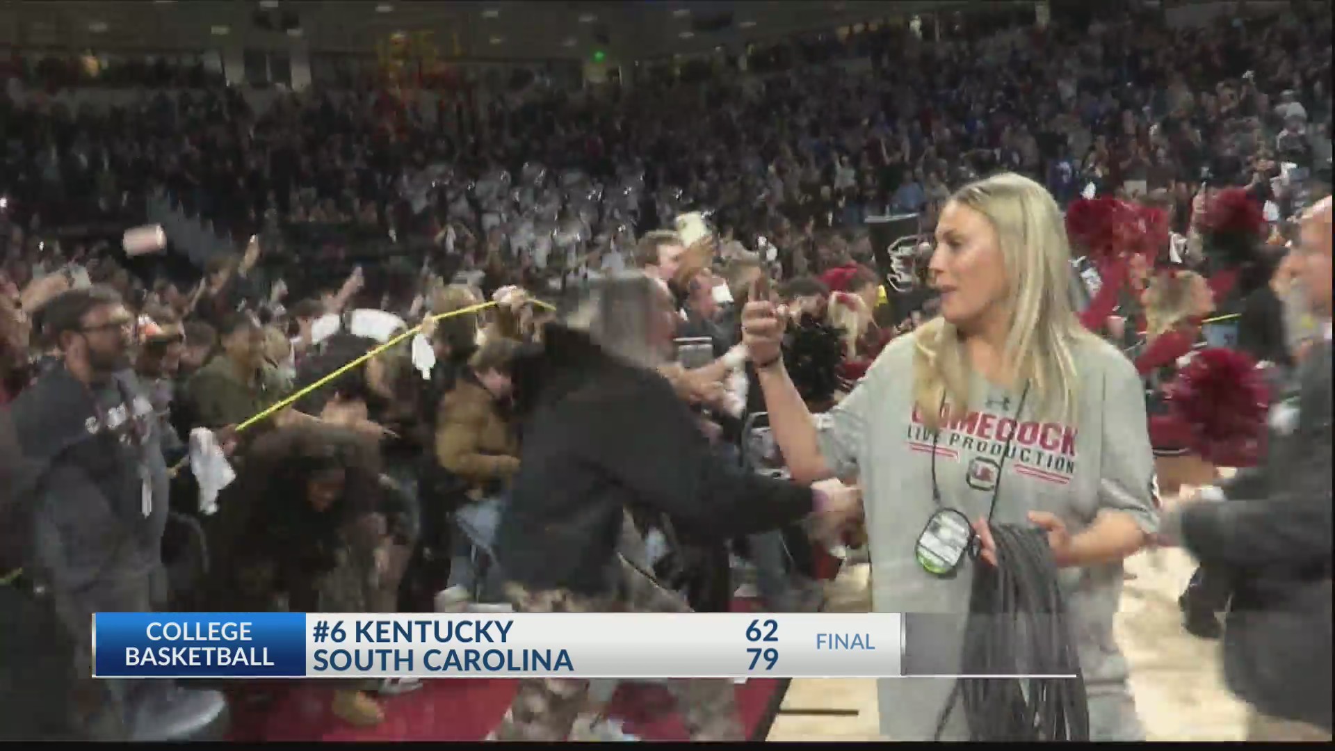 MBB: South Carolina stuns No. 6 Kentucky – WSAV-TV