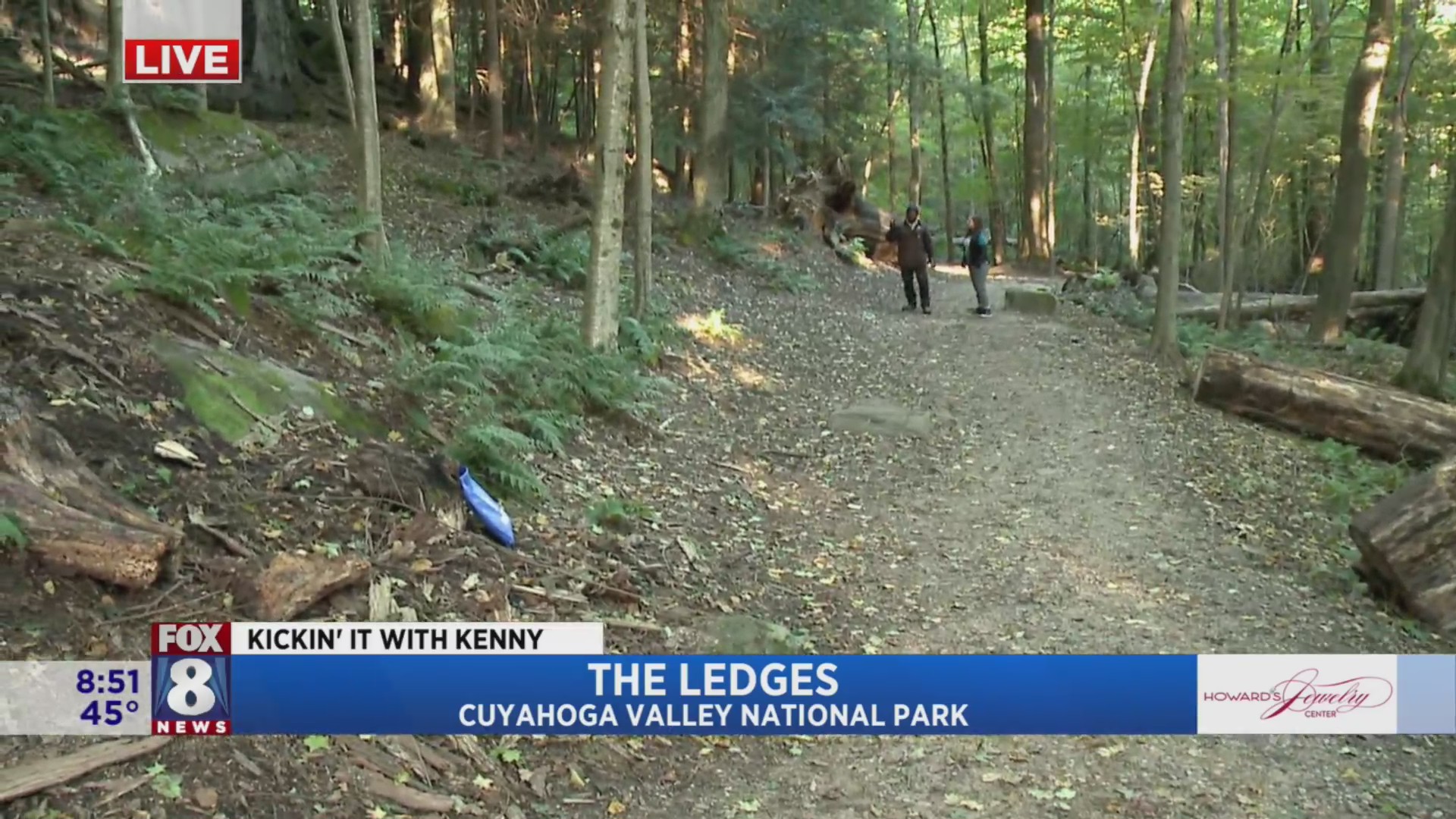 Kenny’s hiking The Ledges Trail and loving the views – Fox 8 Cleveland WJW
