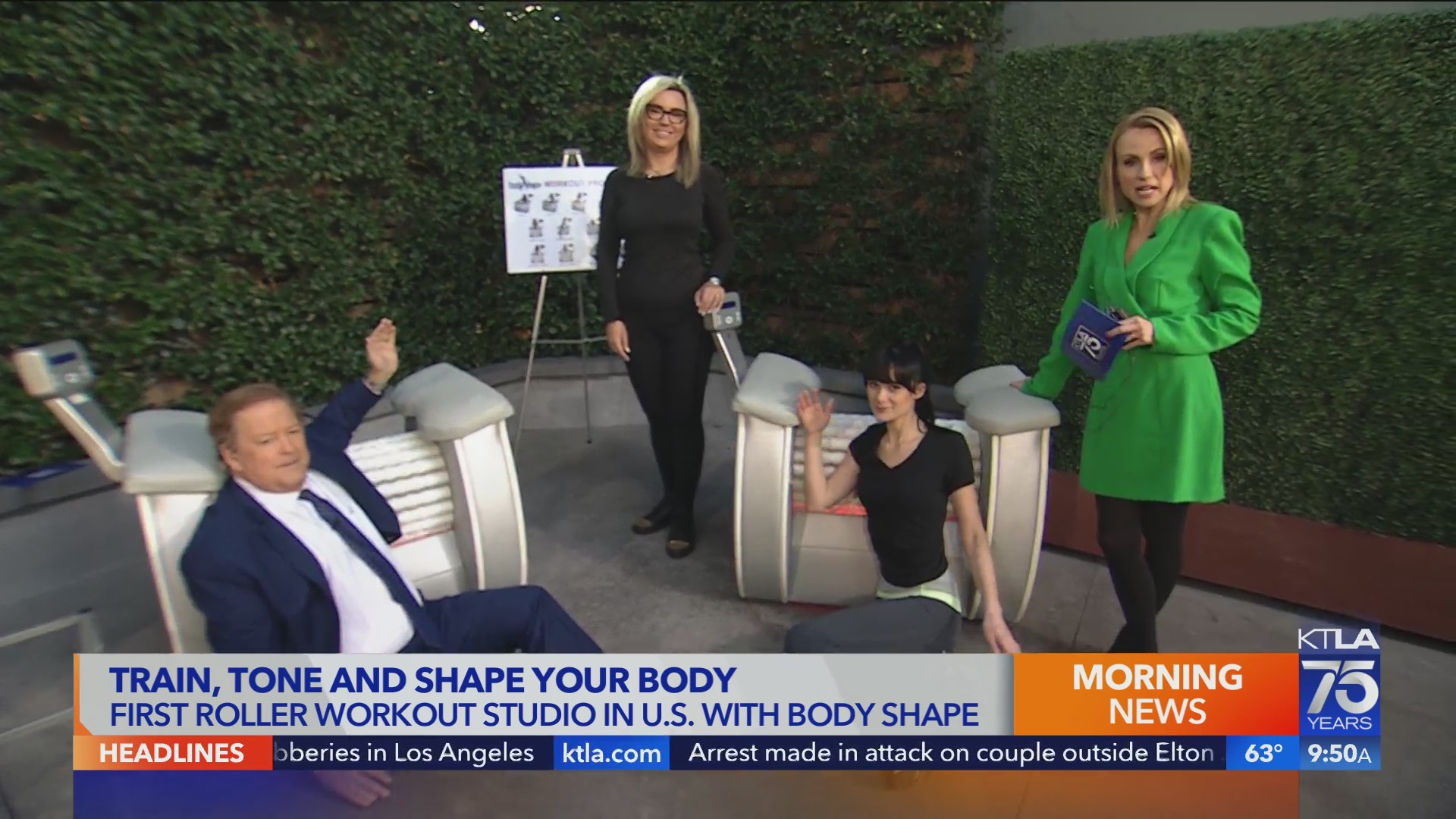 First roller workout studio Body Shape opens in L.A. – KTLA