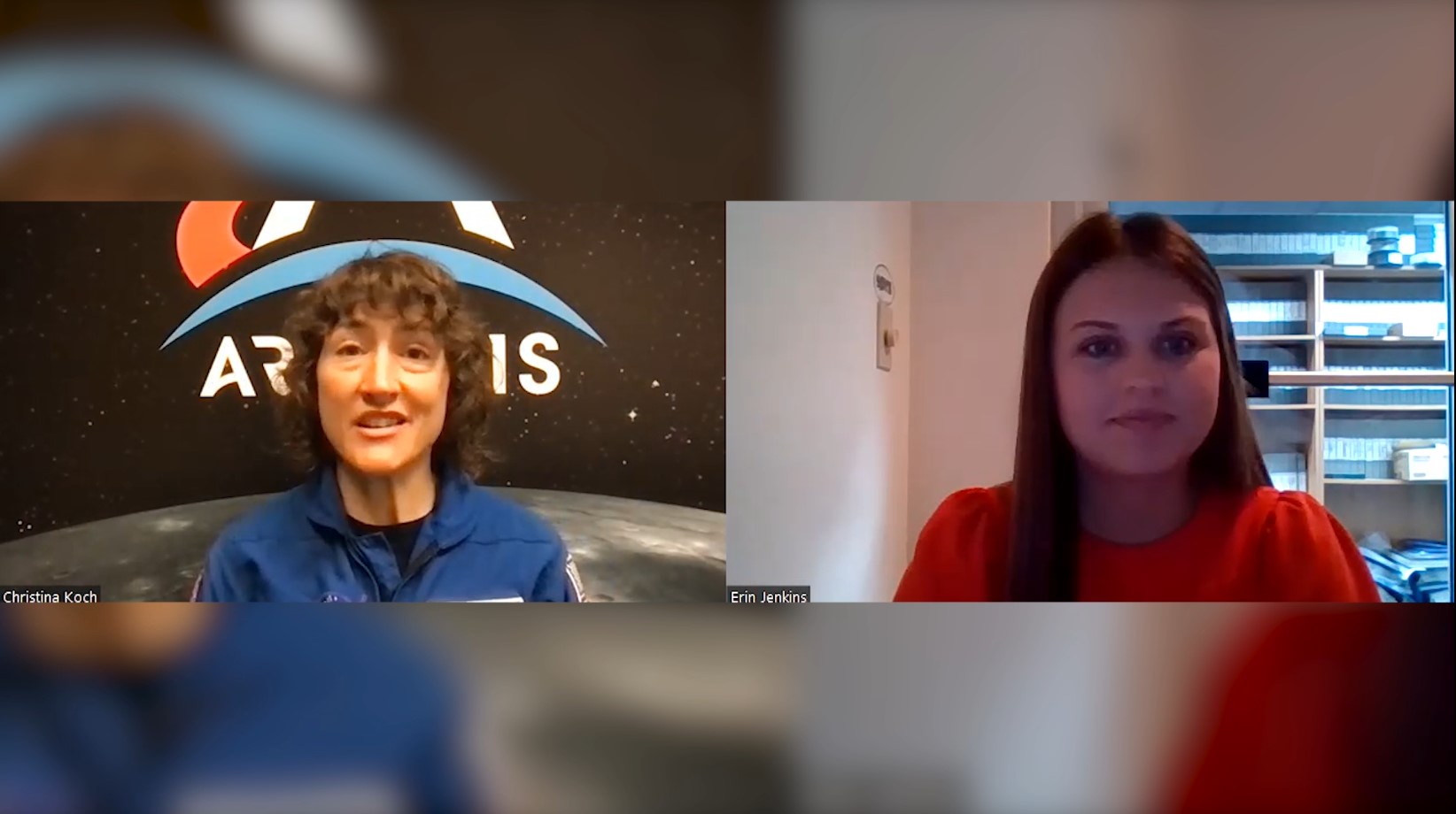 Raw video: WNCT’s Erin Jenkins interviews NASA astronaut Christina Koch ...