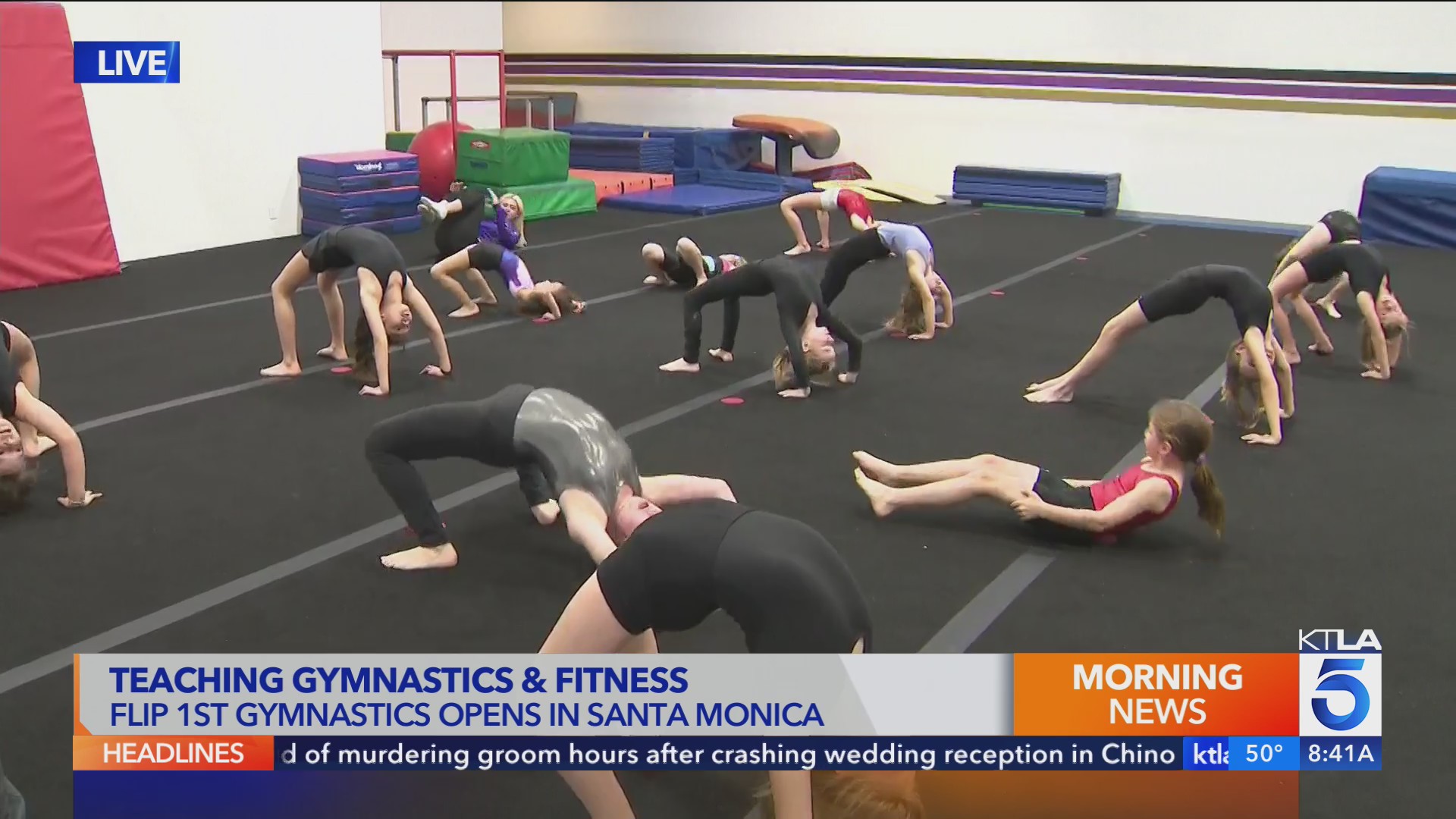 Flip 1st Gymnastics opens in Santa Monica (8 a.m.) – KTLA