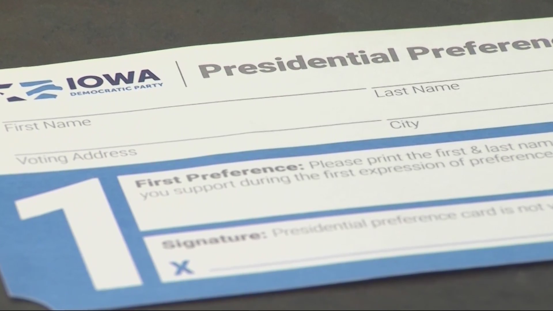Iowa Democrats have until tonight to request presidential preference ...