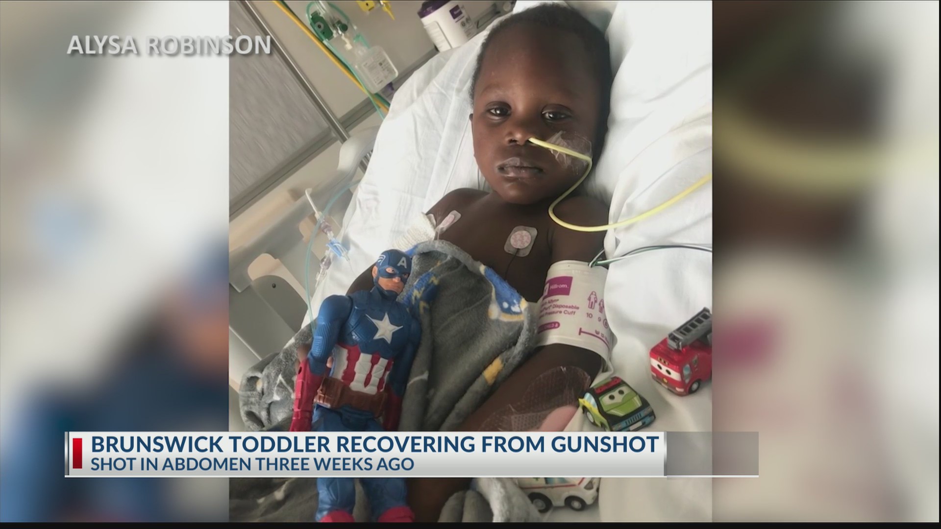Brunswick toddler still recovering from June shooting – WSAV-TV