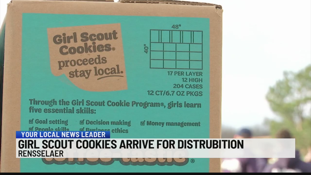 Girl Scout cookies arrive for distribution – NEWS10 ABC
