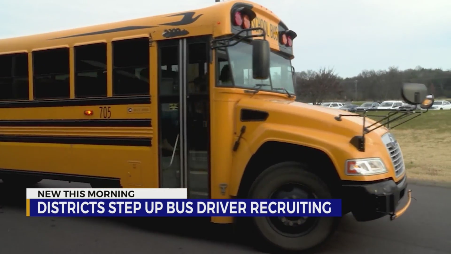 School districts step up bus driver recruiting – WKRN News 2