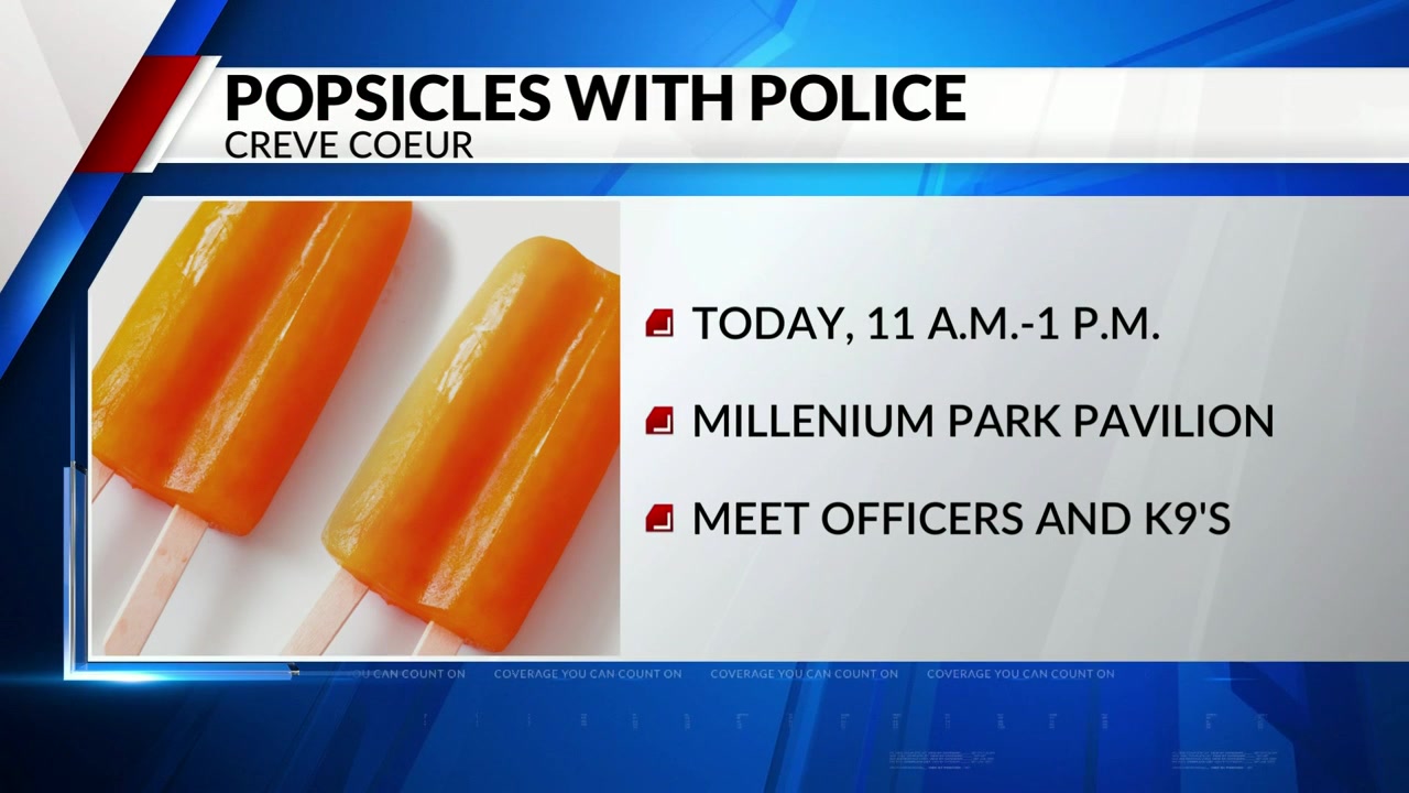 Creve Coeur officers hosting ‘Popsicles With Police’ event today – FOX 2