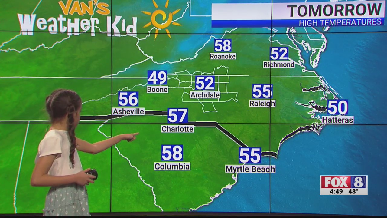 Van’s Weather Kid: Danielle Davey – FOX8 WGHP