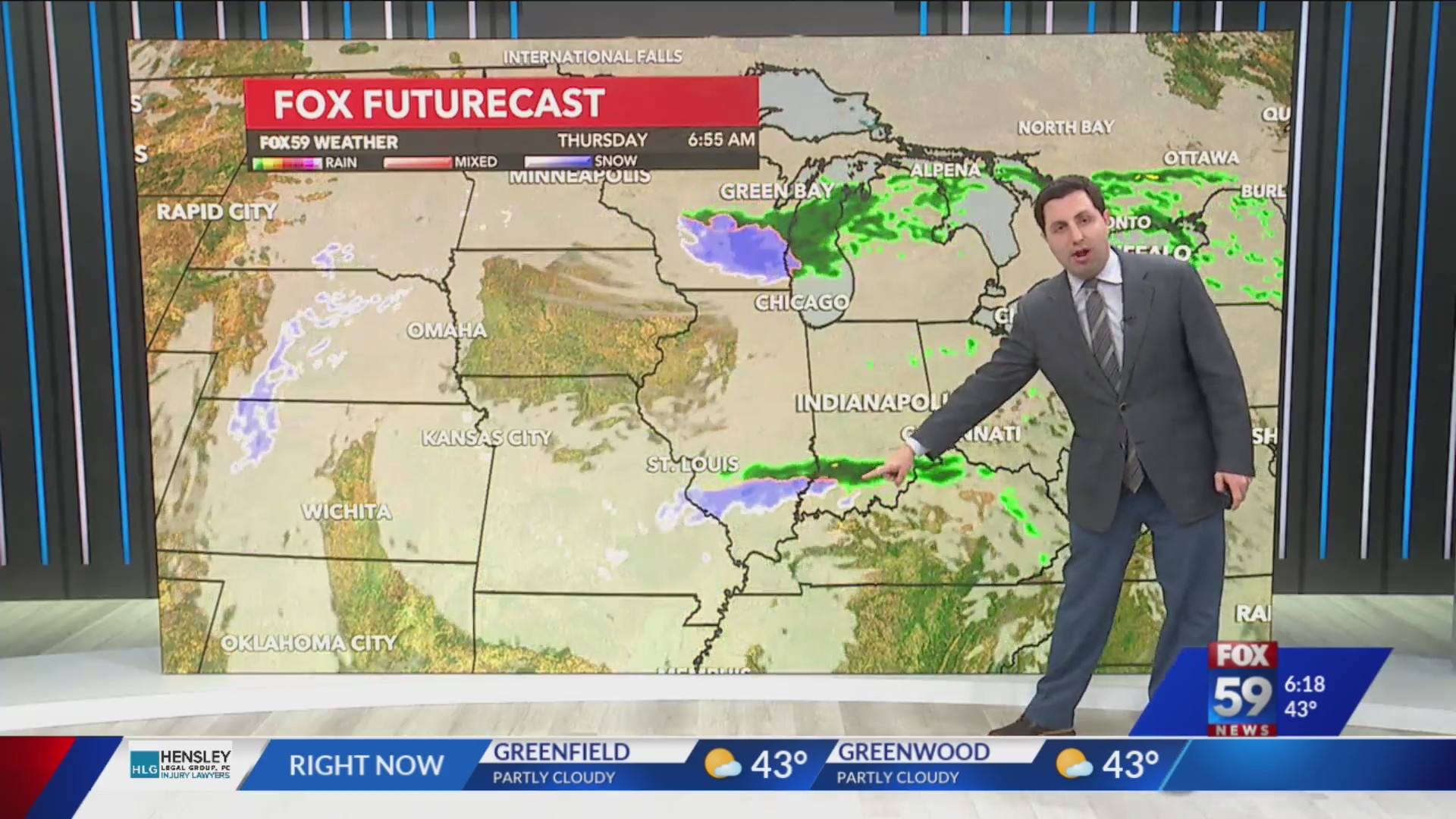 Increasing rain and snow chances later this week – Fox 59