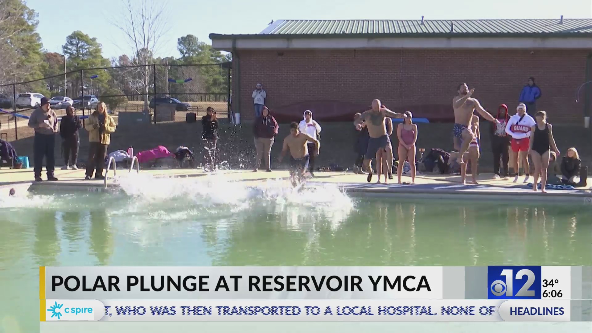 Polar Plunge held at Reservoir YMCA – WJTV