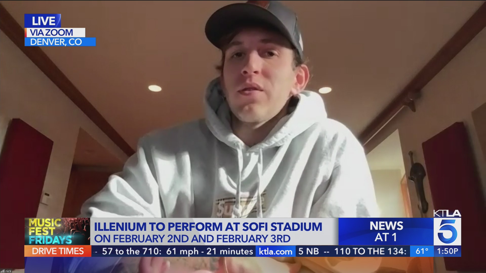 Music Fest Fridays: Illenium set to perform at SoFi Stadium – KTLA