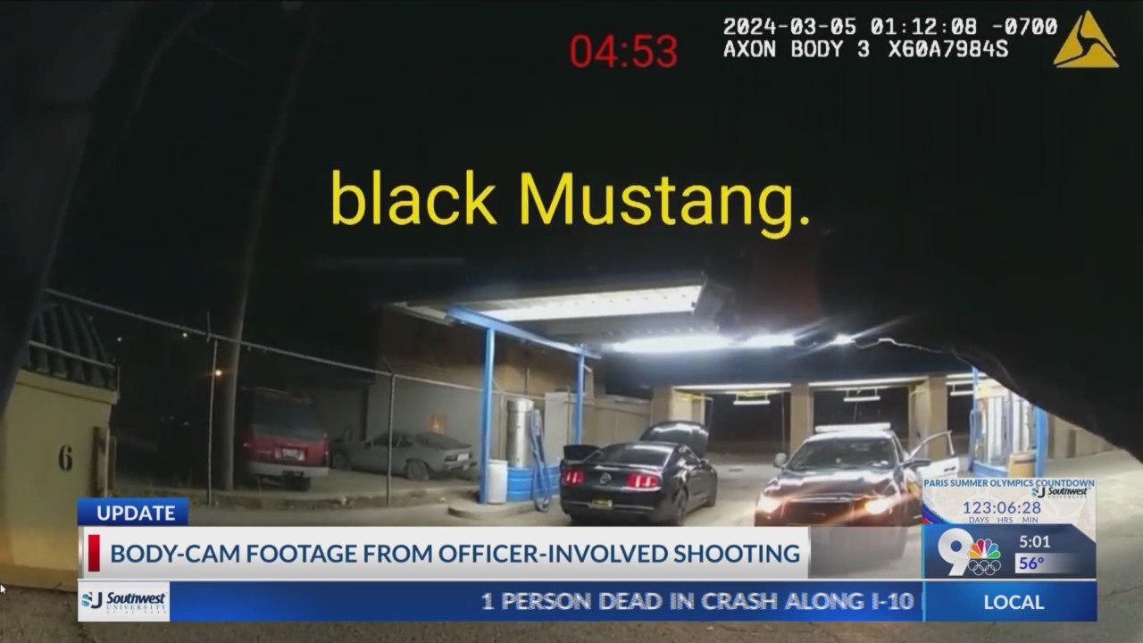EP Police release body-cam footage from officer-involved shooting – KTSM 9 News