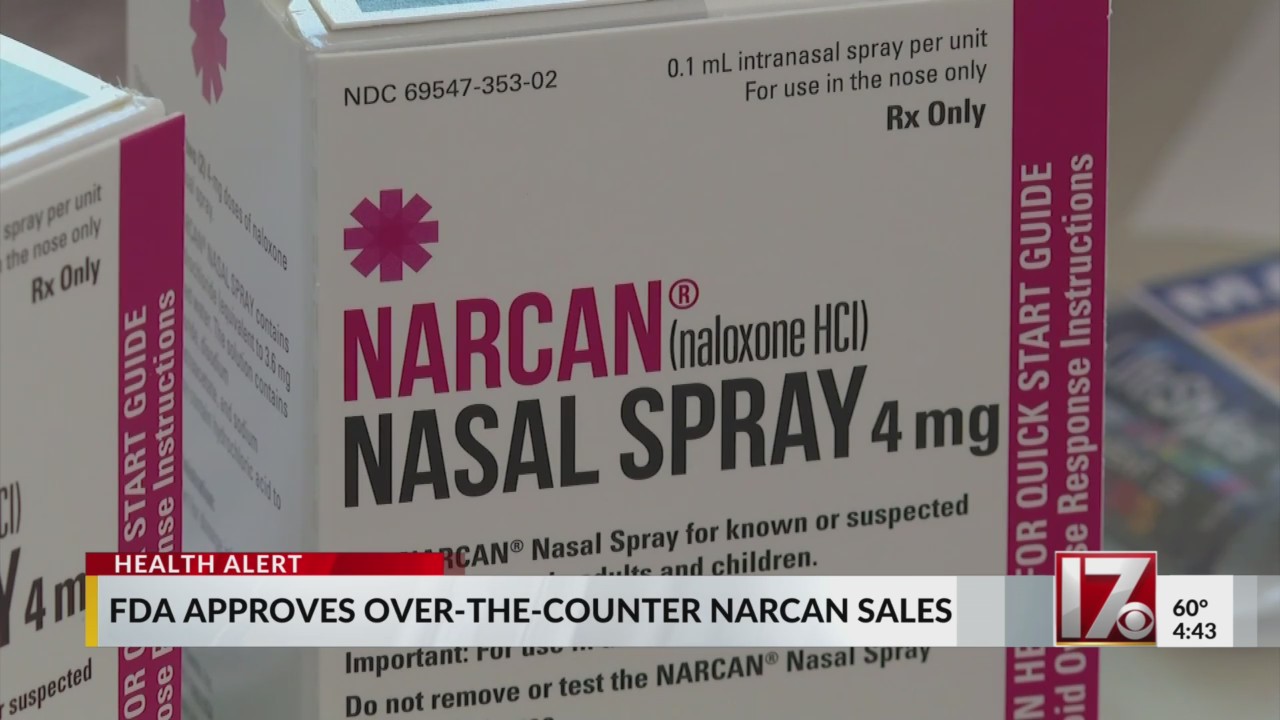 FDA approves over-the-counter Narcan – CBS17.com