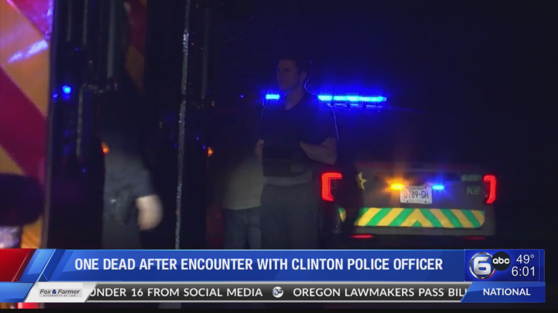 One dead after encounter with Clinton Police officer – WATE 6 On Your Side
