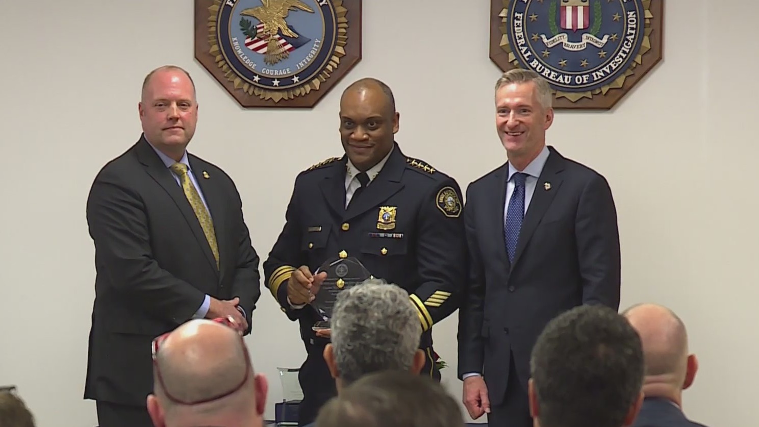 Portland Police Chief Chuck Lovell accepts award, discusses continued ...