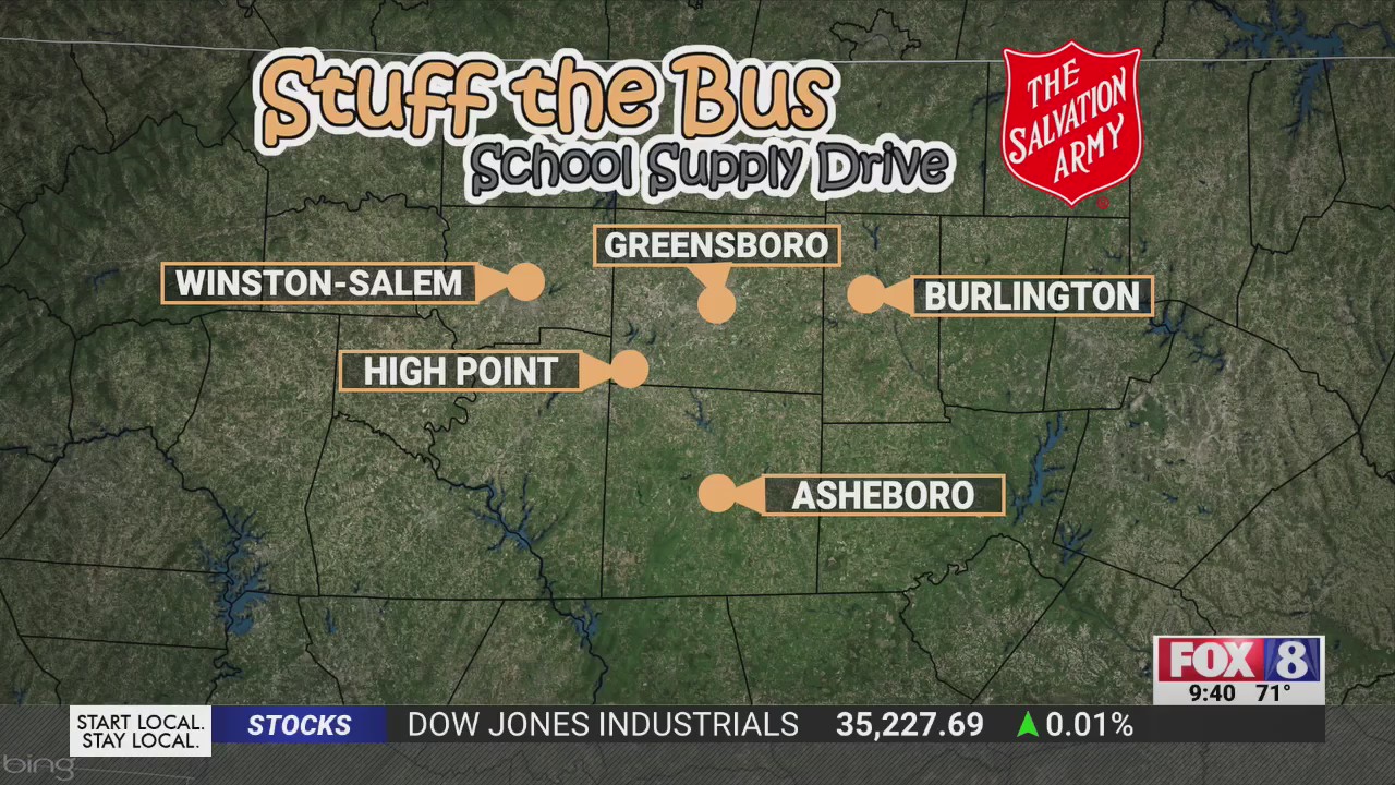 Help us Stuff the Bus for kids across the Piedmont Triad! – FOX8 WGHP