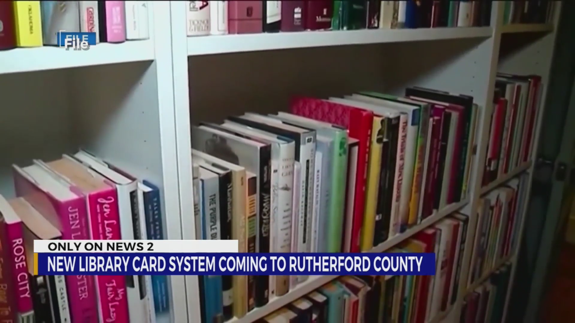 New library card system coming to Rutherford County – WKRN News 2