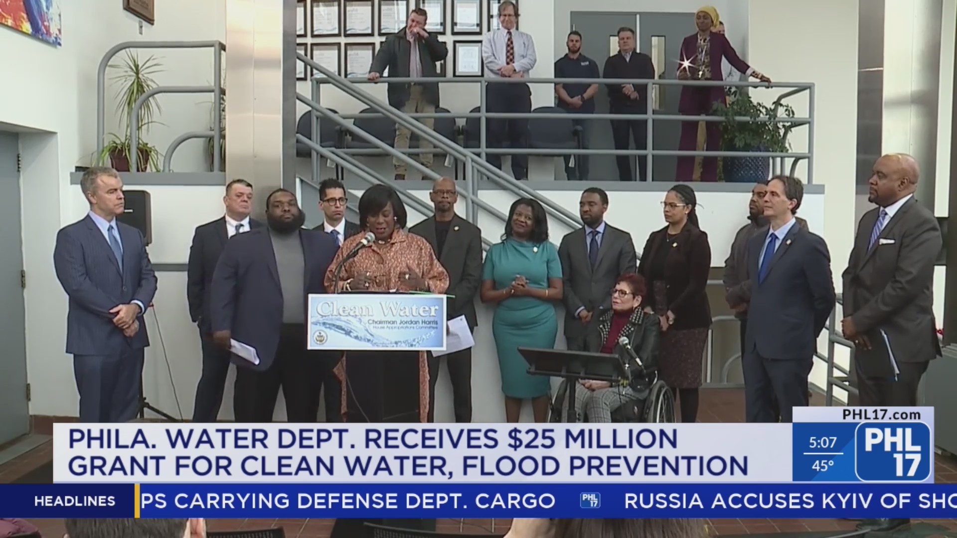 PHILA. WATER DEPT. RECEIVES $25 MILLION GRANT FOR CLEAN WATER & FLOOD ...