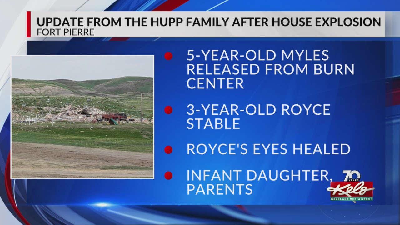 Oldest of 2 boys hurt in explosion near Fort Pierre released from ...