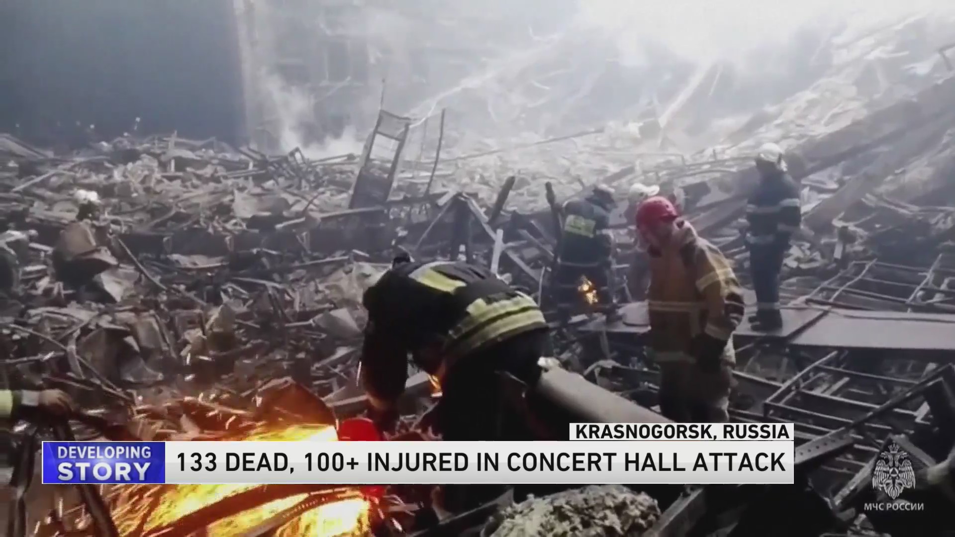 Putin says gunmen who raided Moscow concert hall tried to escape to ...