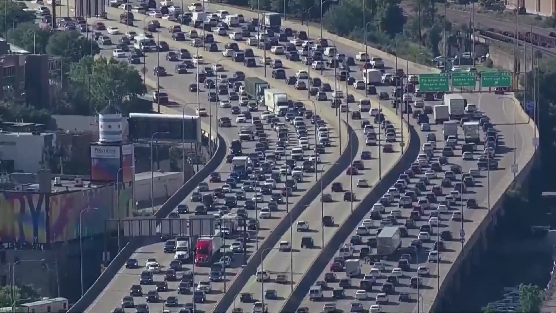 Plans to turn parts of all Chicago expressways into tollways – WGN-TV