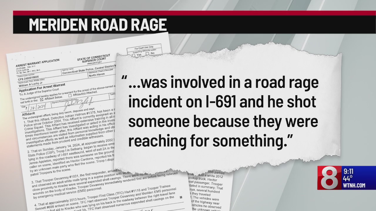 Correction officer arrested in road-rage incident on Interstate 691 in ...