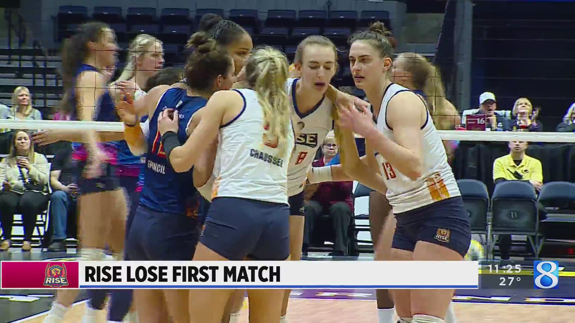 Grand Rapids Rise loses first match – WFLA