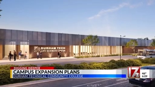 Durham Tech expansion – CBS17.com