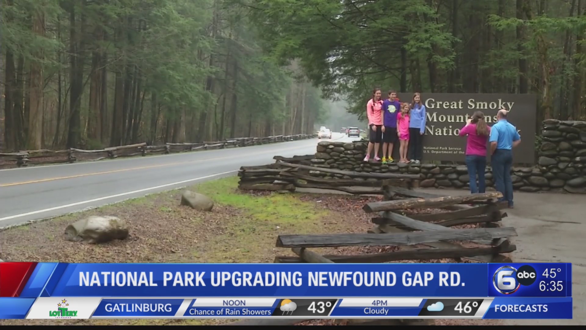 National Park upgrading Newfound Gap Road – WATE 6 On Your Side