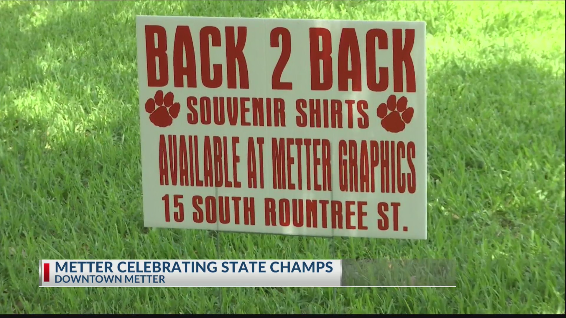 Metter celebrates back-to-back state champs with a parade – WSAV-TV
