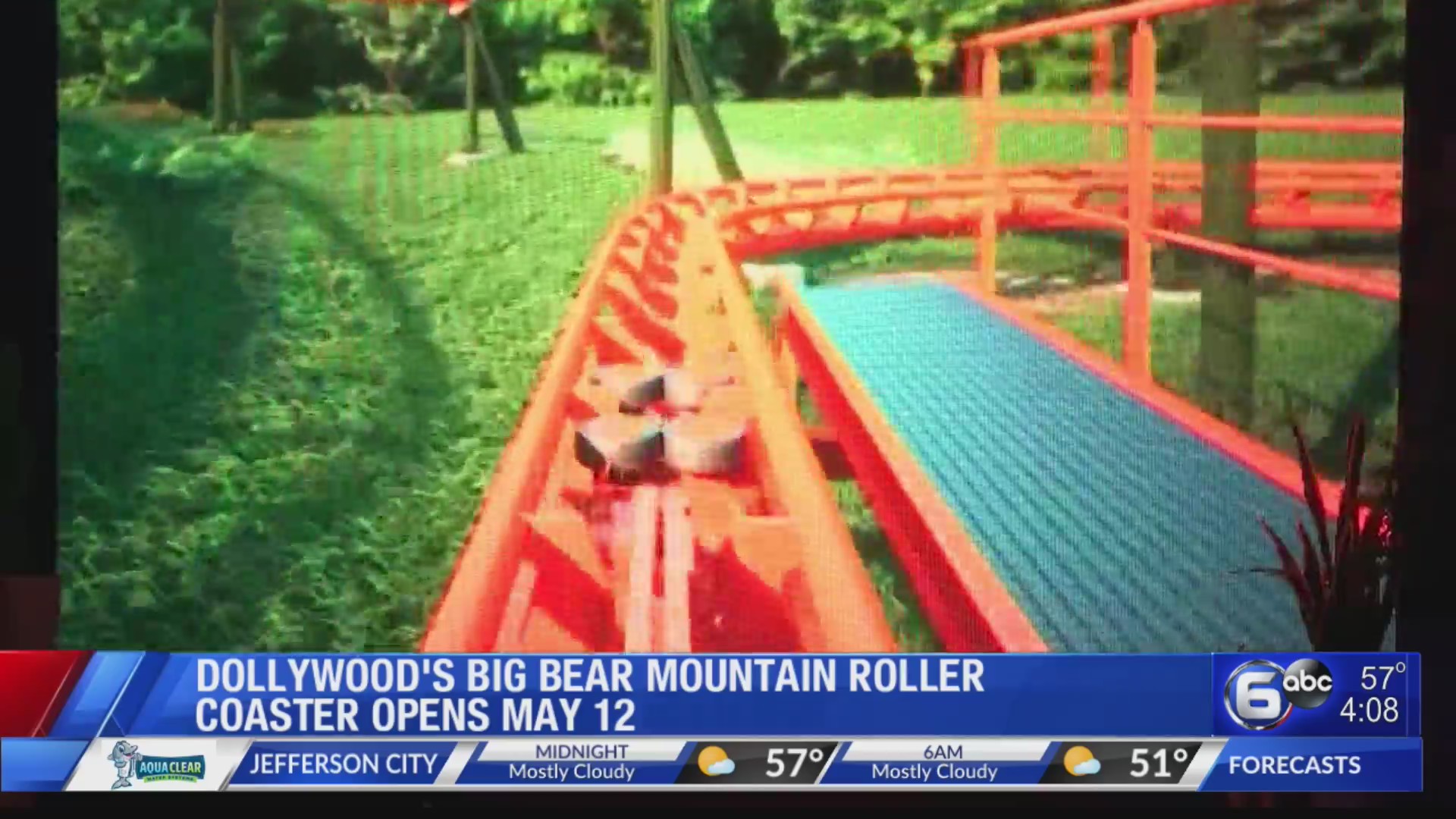 Dollywood’s Big Bear Mountain roller coaster opens May 12 – WATE 6 On Your Side