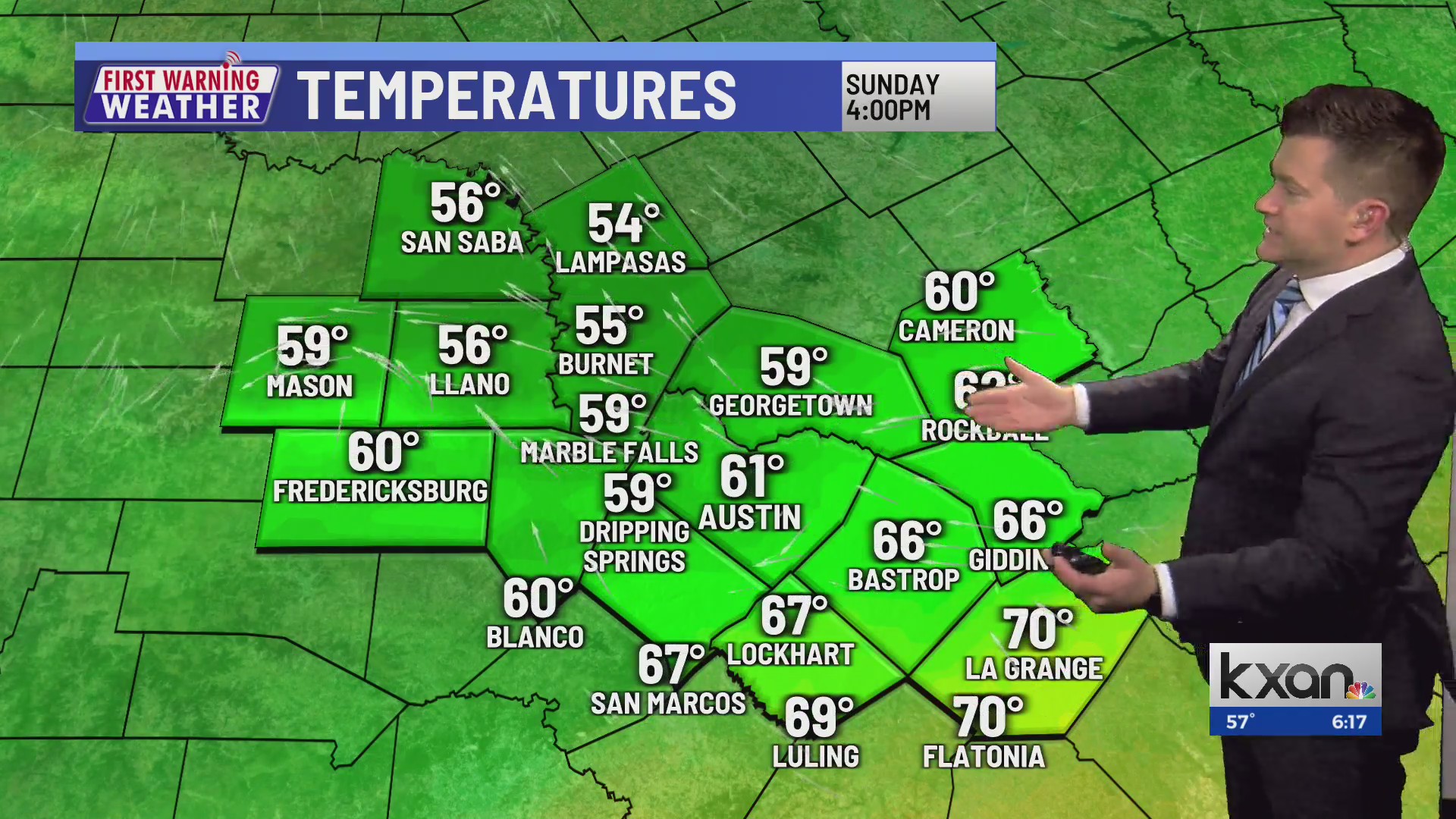 First Warning Weather with Meteorologist Nick Bannin – KXAN Austin