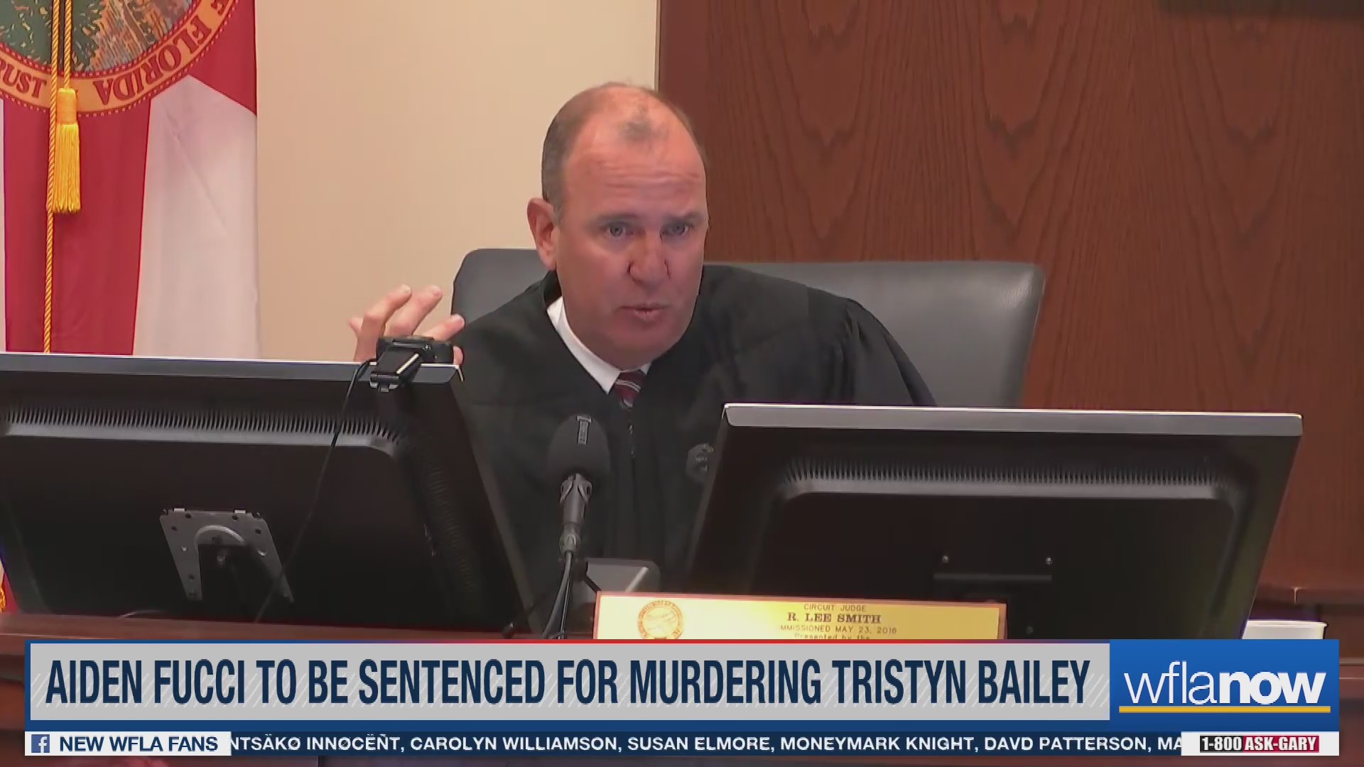 Aiden Fucci sentenced to life in prison for murdering Tristyn Bailey – WFLA
