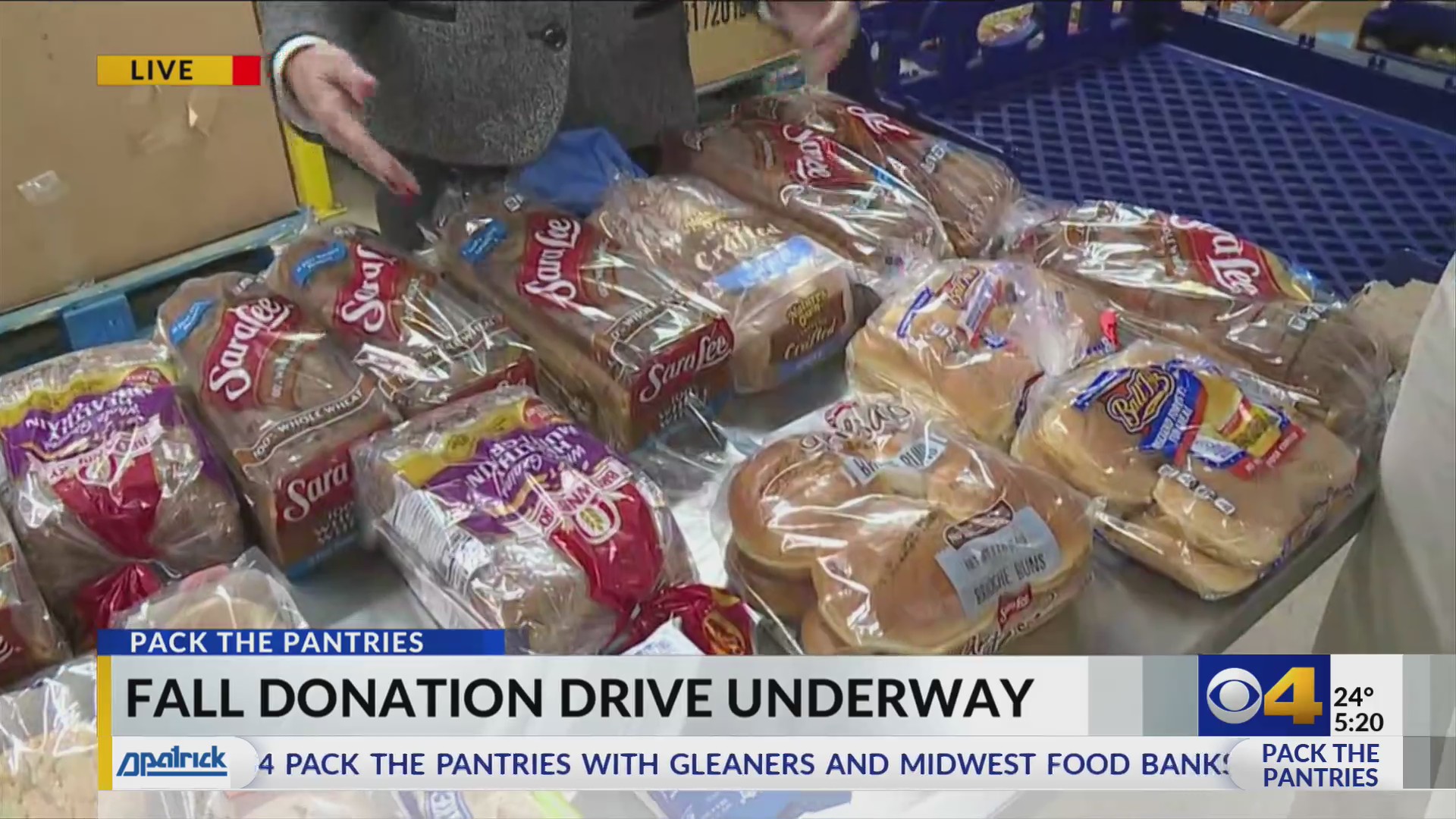Pack the Pantries: CBS4’s Eric Graves gets an inside look Midwest Food ...