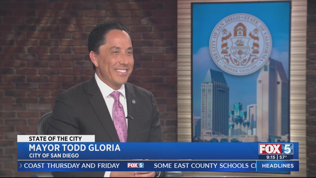 Mayor Todd Gloria on the State of the City – FOX 5 San Diego & KUSI News