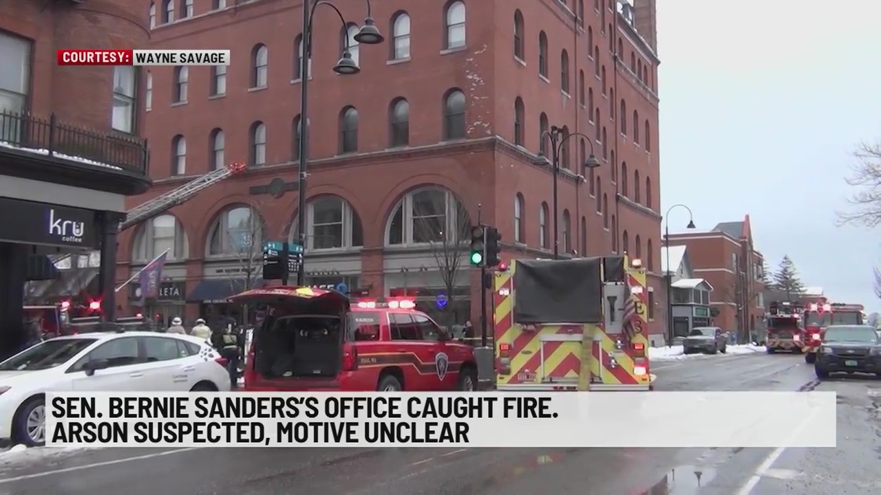 Sen. Bernie Sanders’s office caught fire – NEWS10 ABC