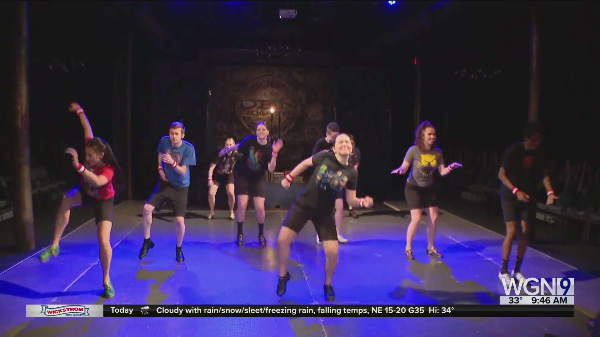 Around Town – Chicago Tap Theatre – WGN-TV