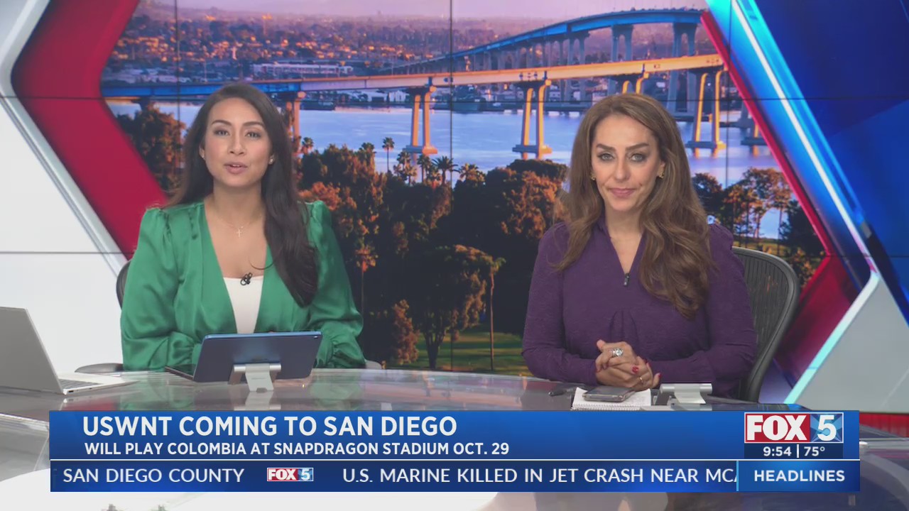 US Women’s National Team To Play At Snapdragon Stadium – FOX 5 San ...