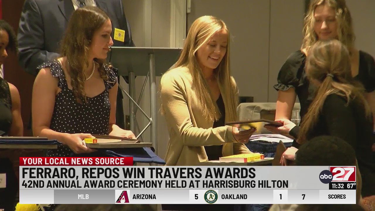 Taylor Ferraro and Matt Repos win 2023 Travers Awards – ABC27
