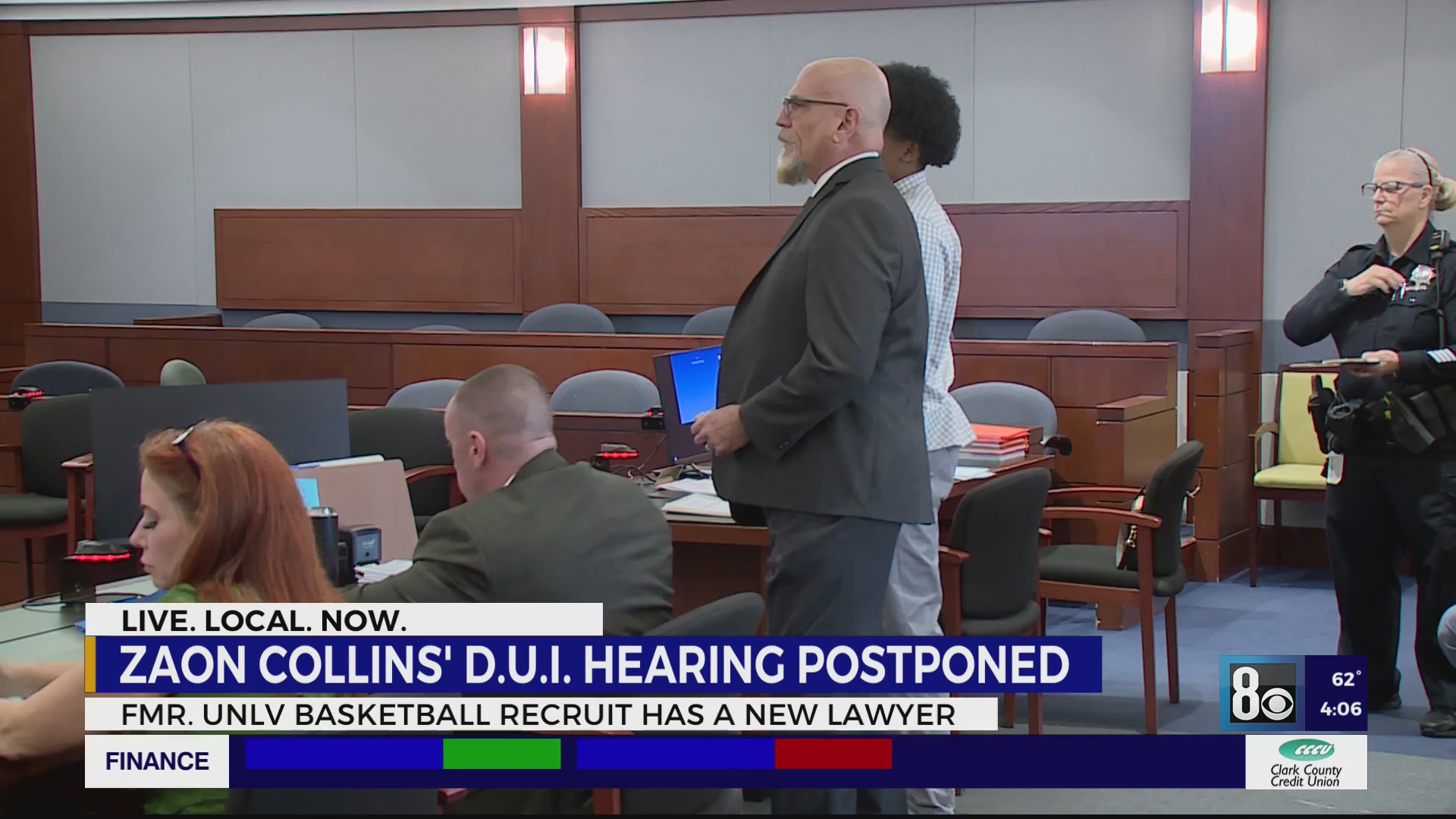Court hearing postponed for fomer UNLV basketball recruit Zaon Collins ...