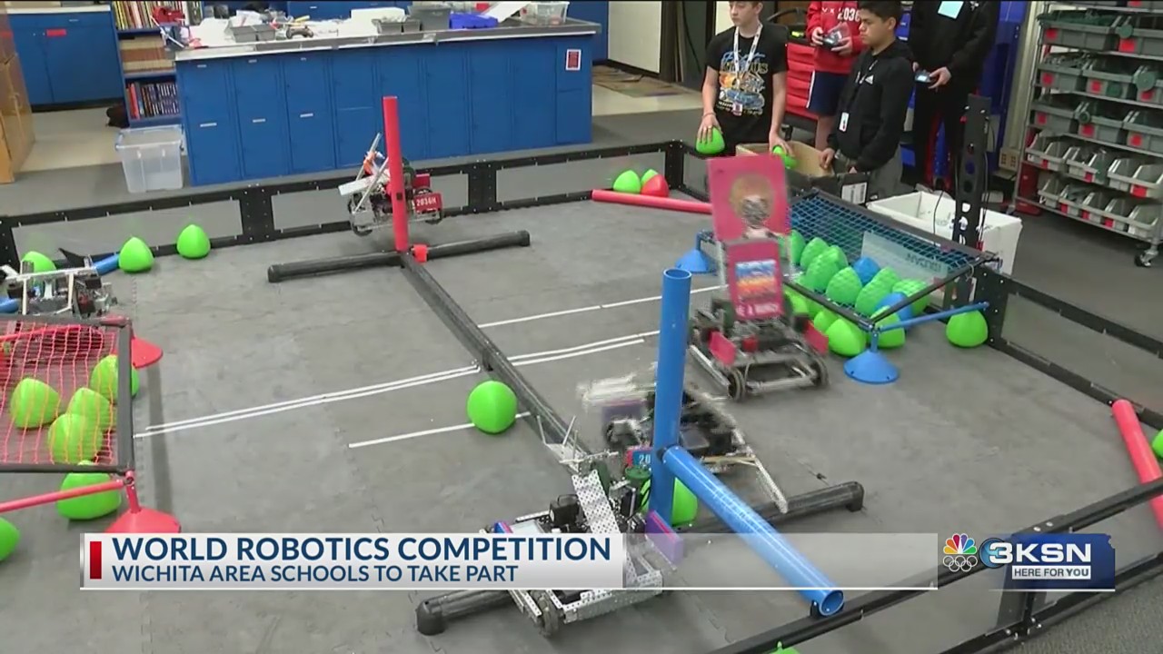 Kansas teams competing at world robotics competition – KSN-TV