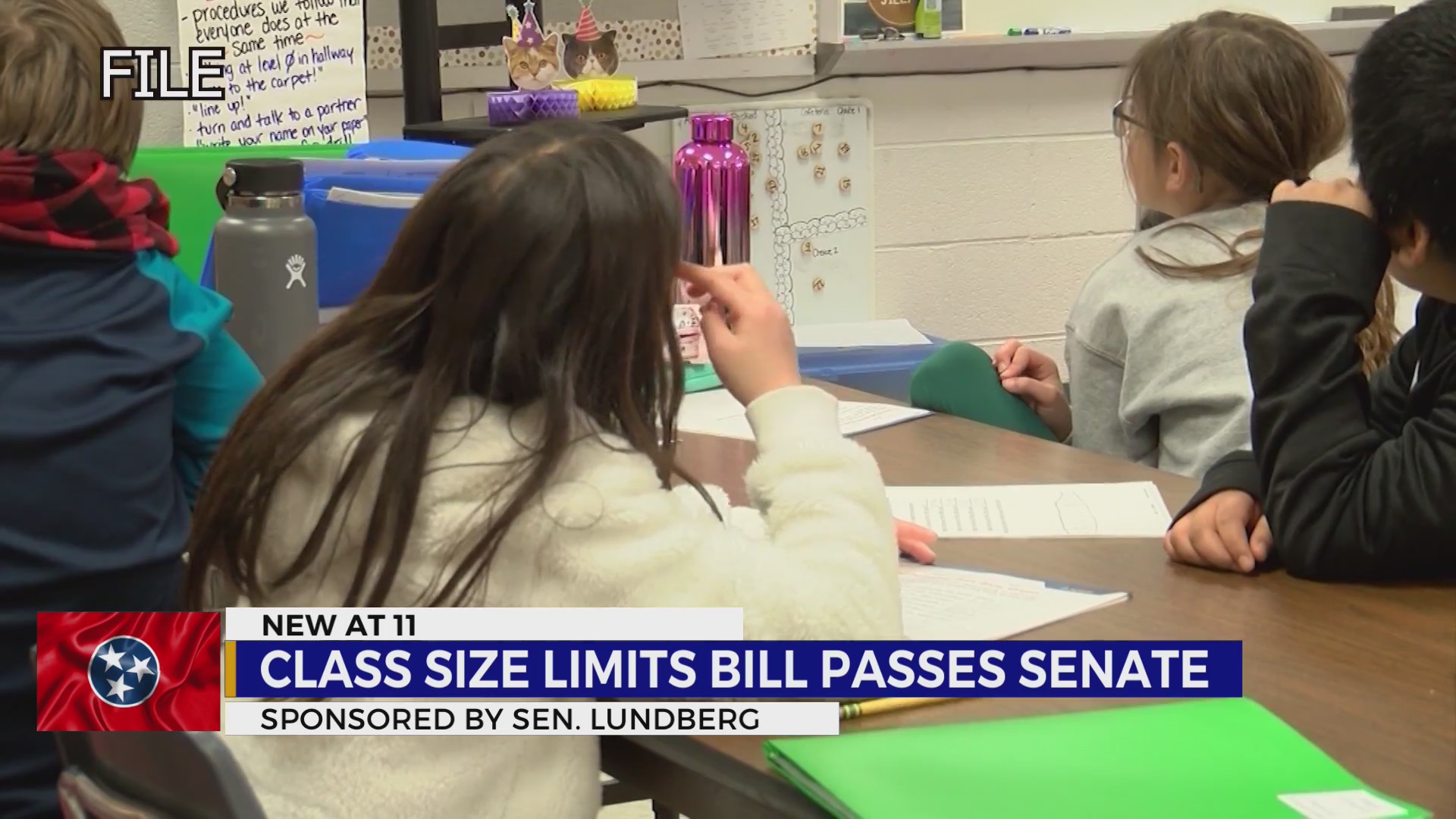 Senate passes Lundberg’s amended bill on class size limits – WJHL | Tri ...