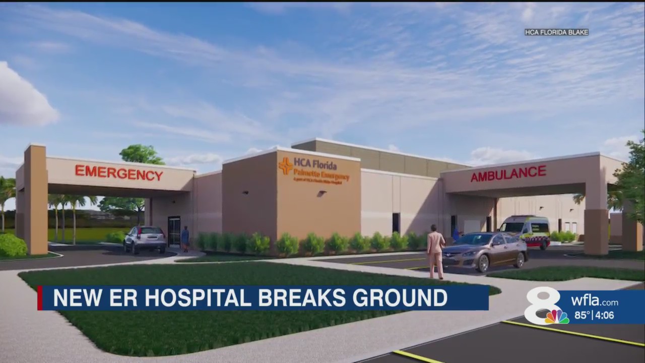 HCA Blake Hospital breaks ground on new emergency room in Palmetto – WFLA