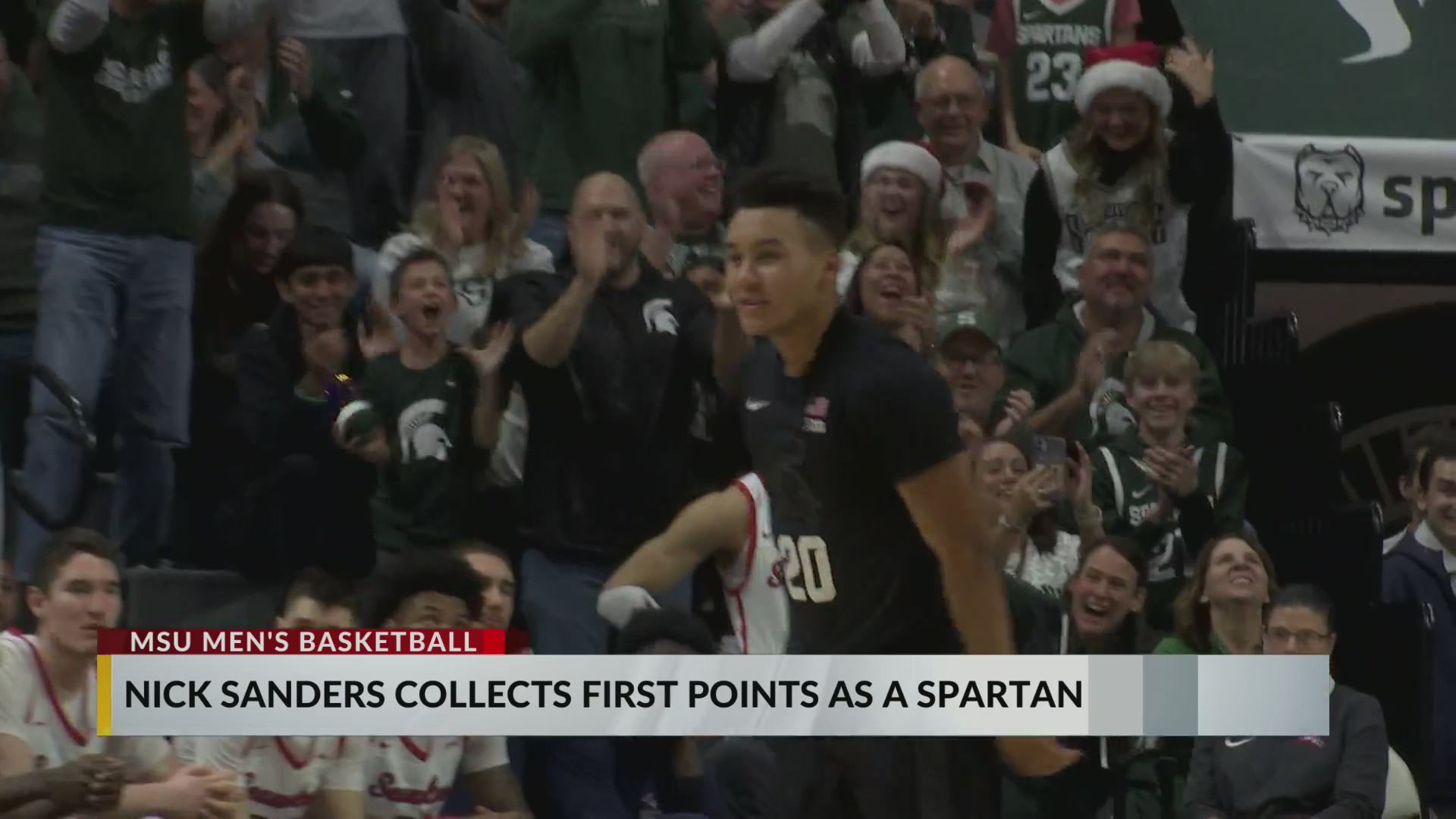 Nick Sanders collects his first points as a Spartan – WLNS 6 News