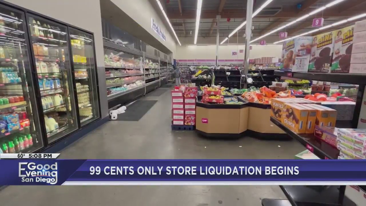 99 Cents Only store liquidation begins – FOX 5 San Diego & KUSI News
